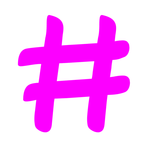 Hashtag Influencer Sticker by popstar for iOS & Android | GIPHY