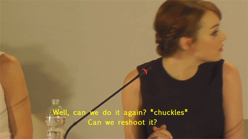 Emma Stone Birdman Movie Find And Share On Giphy