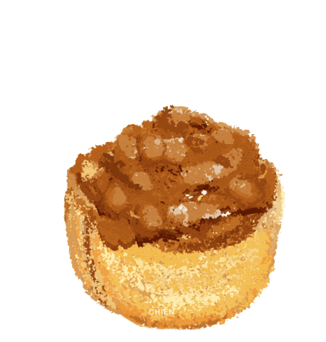 Cinnamon Roll Comida Sticker for iOS & Android | GIPHY