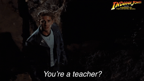 Indiana Jones And The Kingdom Of The Crystal Skull Teacher GIF by ...