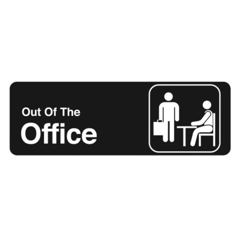 Out Of The Office Sticker by Valiant Creative Agency for iOS & Android ...