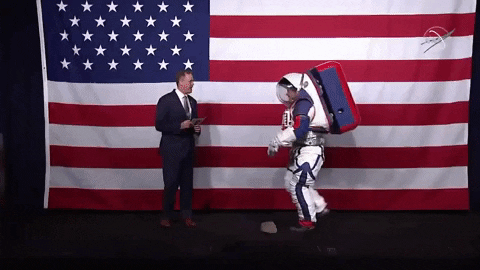 High Five Astronaut GIF by NASA - Find & Share on GIPHY