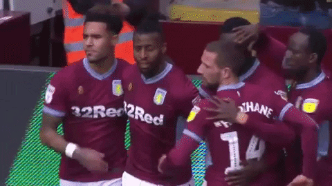 Football Celebrate GIF by Aston Villa FC - Find & Share on GIPHY
