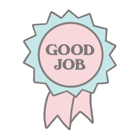 Pastel Good Job Sticker for iOS & Android | GIPHY