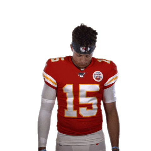 Patrick Mahomes Nfl Sticker by Kansas City Chiefs for iOS & Android | GIPHY