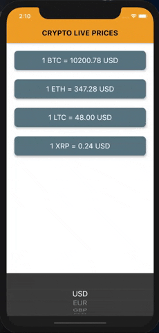 GitHub - piotrstanny/flutter-crypto-live: Flutter Mobile App - get current crypto prices in ...
