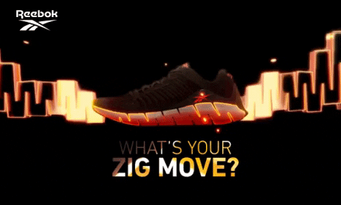 Zig GIF by Reebok India - Find & Share on GIPHY