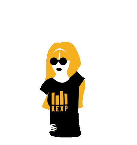 Radio Seattle Sticker by KEXP for iOS & Android | GIPHY