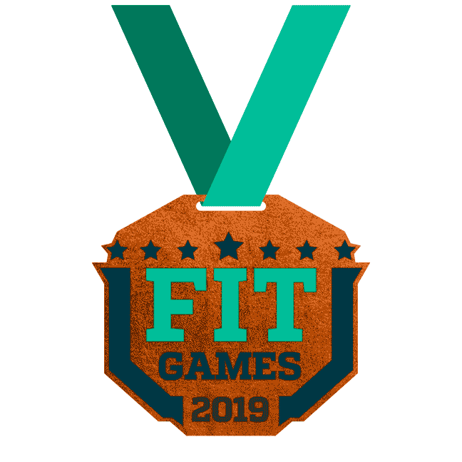 Crossfit Medal Sticker by Fitgames Venezuela for iOS & Android | GIPHY