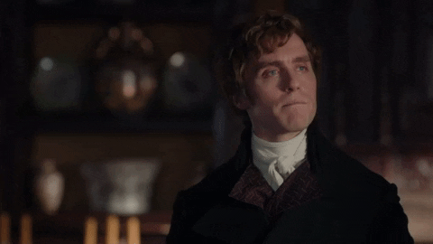 George Warleggan Yes GIF by MASTERPIECE | PBS - Find & Share on GIPHY