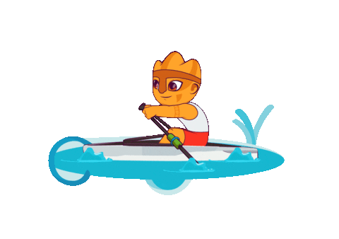 Row Rowing Sticker by Lima2019 for iOS & Android | GIPHY