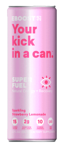Energy Drink Energy Sticker by EBOOST for iOS & Android | GIPHY