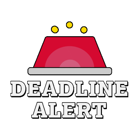 Deadline Sticker by The College Board for iOS & Android | GIPHY