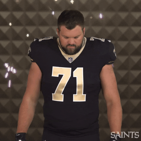 Nfl Go Saints GIF by New Orleans Saints - Find & Share on GIPHY