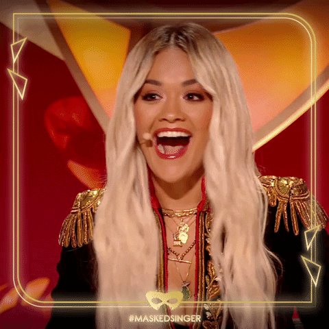 Rita Ora GIF by The Masked Singer UK - Find & Share on GIPHY