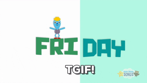 Celebrate It'S Friday GIF by Super Simple - Find & Share on GIPHY
