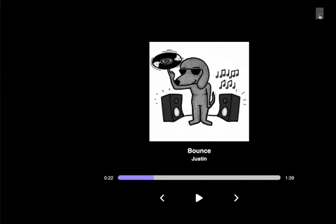 GitHub - justinraj89/react-music-player
