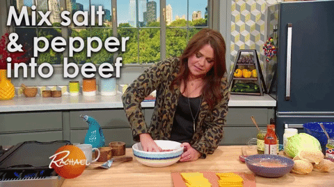 Double Cheeseburger Cooking GIF by Rachael Ray Show - Find & Share on GIPHY