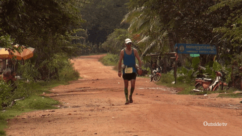 Walking Hello GIF by Outside TV - Find & Share on GIPHY