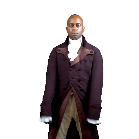 Aaron Burr Theatre Sticker by Hamilton: An American Musical for iOS ...