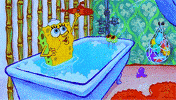 Spongebob Bath GIF - Find & Share on GIPHY