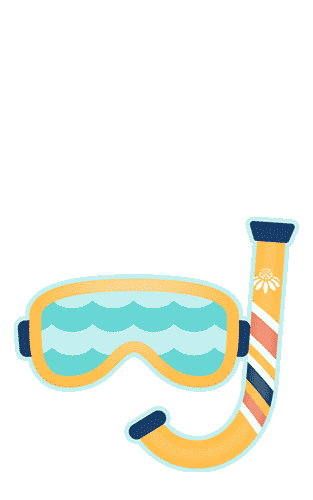 Swim Swimming Sticker by Senita for iOS & Android | GIPHY