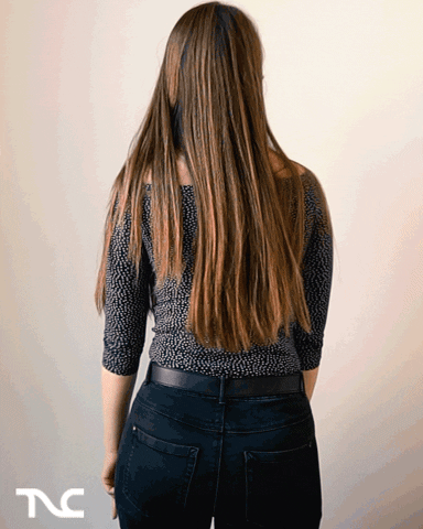 Happy Long Hair GIF by TNC Group - Find & Share on GIPHY