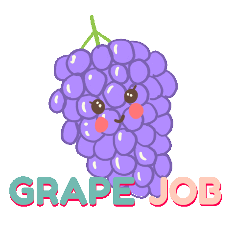 Great Job Fruit Sticker by Dita W. Yolashasanti for iOS & Android | GIPHY