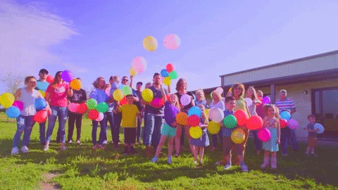Balloons Celebrate GIF by TV7 ISRAEL NEWS - Find & Share on GIPHY