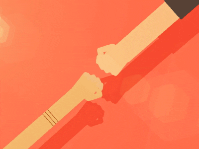 Fist Bump GIF - Find & Share on GIPHY