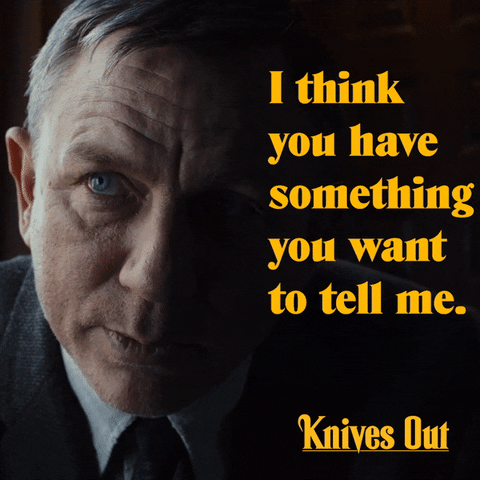 Daniel Craig GIF by Knives Out - Find & Share on GIPHY