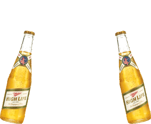 Miller Beer Sticker by Miller High Life for iOS & Android | GIPHY