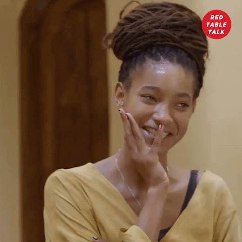 Willow Smith GIF by Red Table Talk - Find & Share on GIPHY