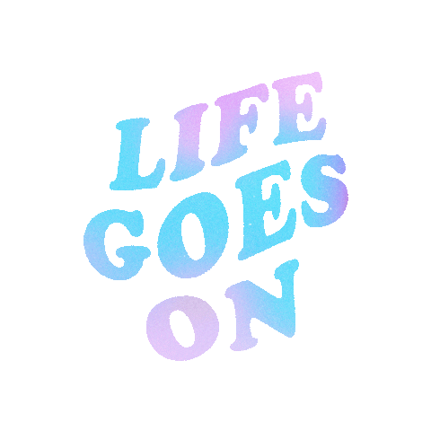 Happy Life Goes On Sticker by emilylynndesign for iOS & Android | GIPHY