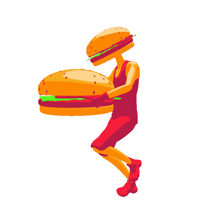 Fun Running Sticker by Hacchi for iOS & Android | GIPHY