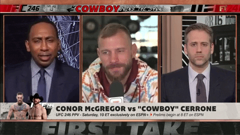 Media - Donald Cerrone Gets A Bit Riled Up During Semi-Awkward ...