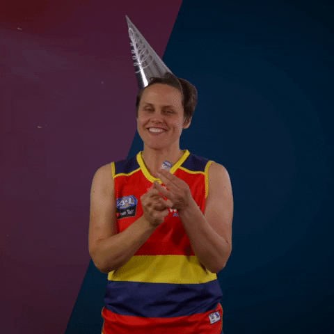 Birthday Celebrate GIF by Adelaide Crows - Find & Share on GIPHY