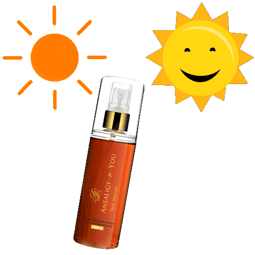 Cosmetics Sunscreen Sticker by Ansaligy for iOS & Android | GIPHY