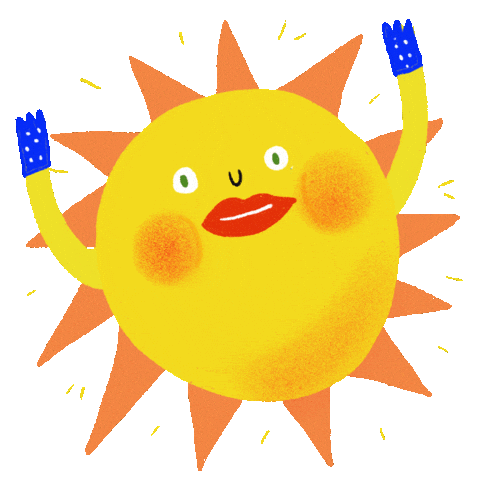 Happy Sun Sticker by curly_mads for iOS & Android | GIPHY
