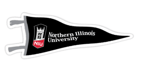Niu Huskies Sticker by Northern Illinois University for iOS & Android | GIPHY