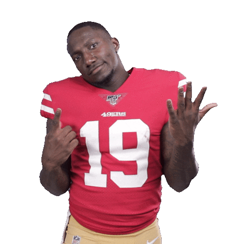 San Francisco Deebo Samuel Sticker by NFL for iOS & Android | GIPHY