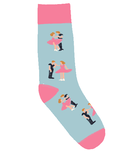 Socks Dancing Sticker by Selebrities for iOS & Android | GIPHY