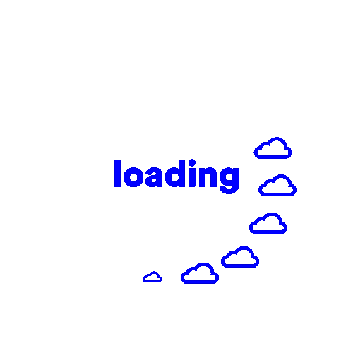 Cloud Loading Sticker by cloudthinkn for iOS & Android | GIPHY