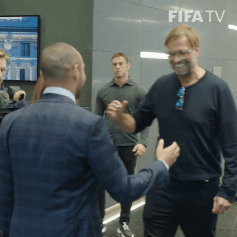 The Best Handshake GIF by FIFA - Find & Share on GIPHY