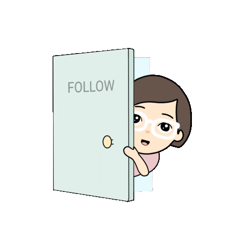 Follow Me Sticker for iOS & Android | GIPHY