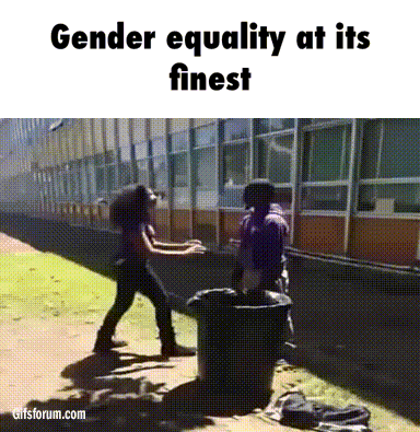 Gender Equality GIF - Find & Share on GIPHY
