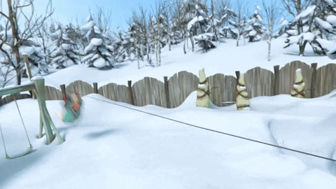 Cartoon Snow GIF by minika - Find & Share on GIPHY