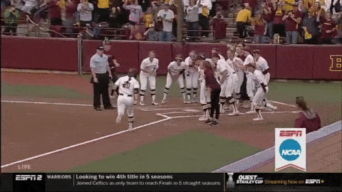 Minnesota Softball GIF by NCAA Championships - Find & Share on GIPHY