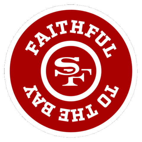 Niners Faithful Sticker by San Francisco 49ers for iOS & Android | GIPHY