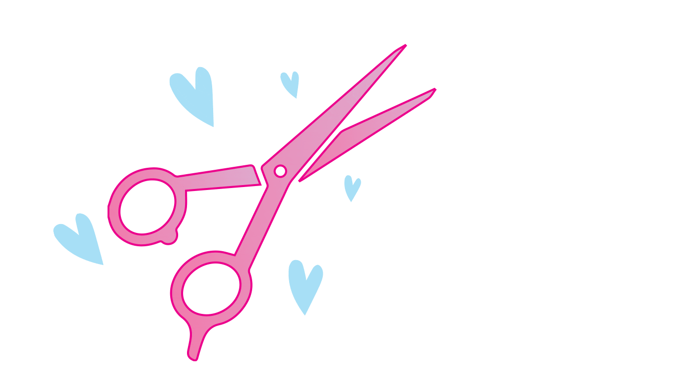 Heart Scissors Sticker for iOS & Android | GIPHY